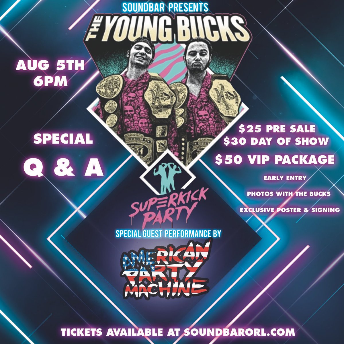 WIN TIX: Super Kick Party w/ YOUNG BUCKS in Orlando! | Sunday, August 5 ...