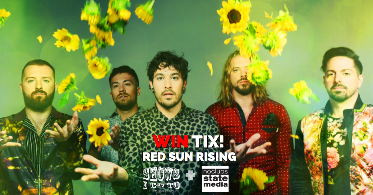 WIN TIX: RED SUN RISING w/ SPIRIT ANIMAL & DUBÉ at The Orpheum in Tampa ...