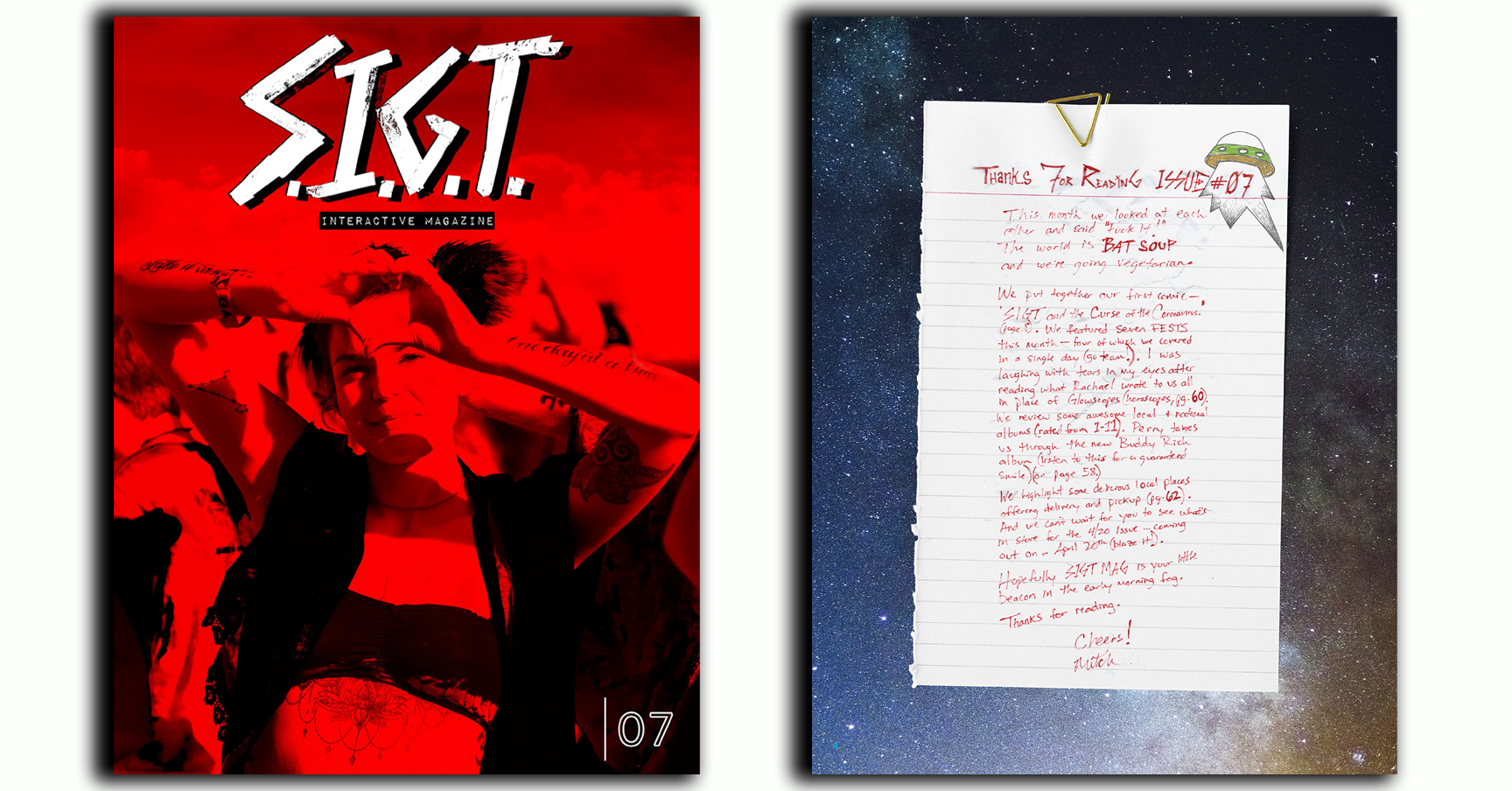 Editor's Note /// SIGT Magazine Issue #07 ⋆ Shows I Go To | 🎤 Florida ...