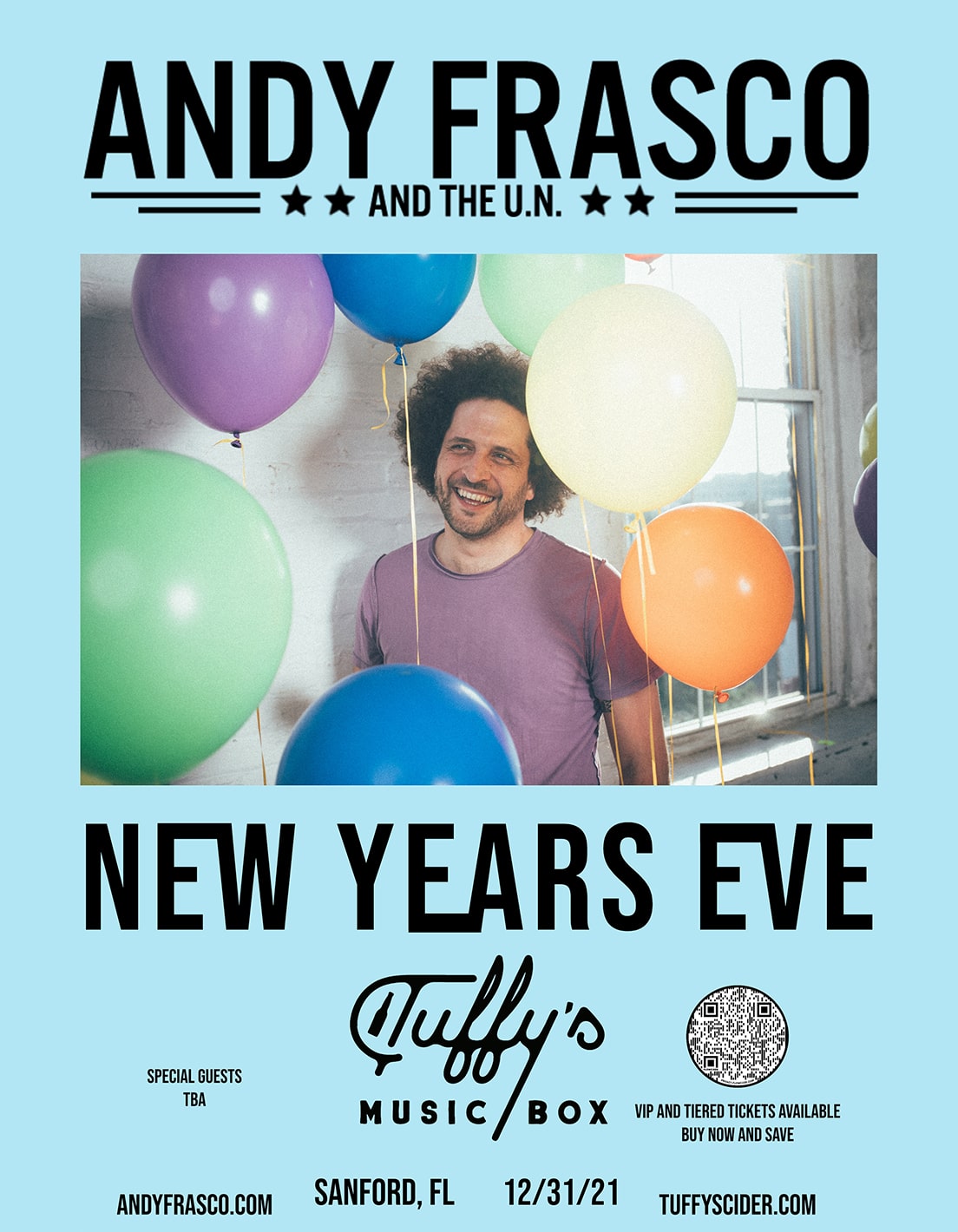 Andy Frasco Interview + Ticket Giveaway | Tuffy's in Sanford on New ...