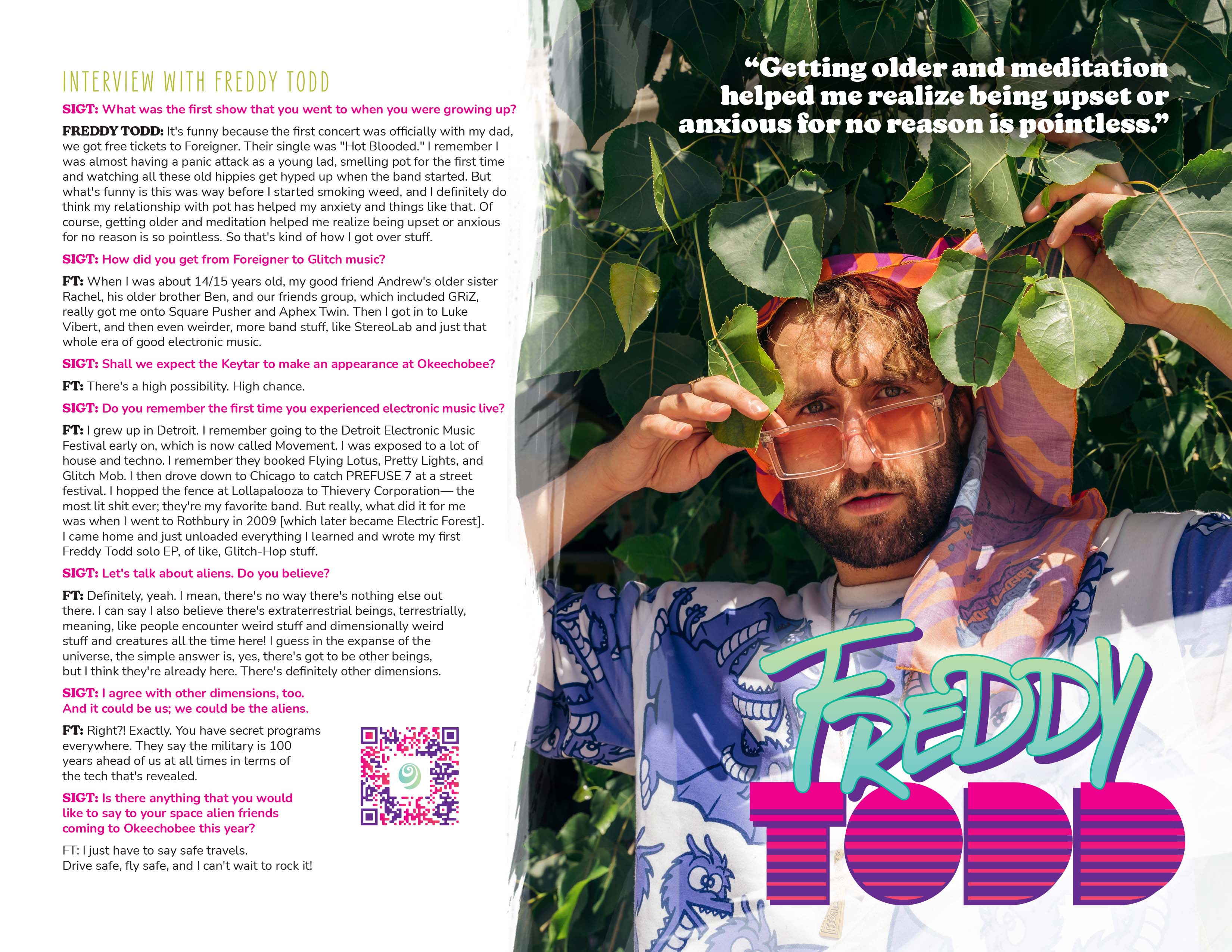 Okeechobee Exclusive — Freddy Todd Interview ⋆ Shows I Go To | 🎤 ...