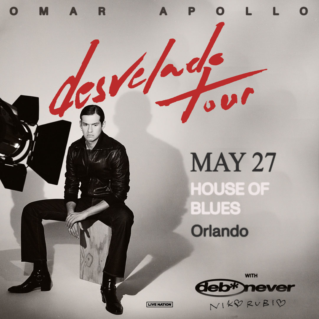 GIVEAWAY — Omar Apollo at House Of Blues Orlando (May 27, 2022) ⋆ Shows ...
