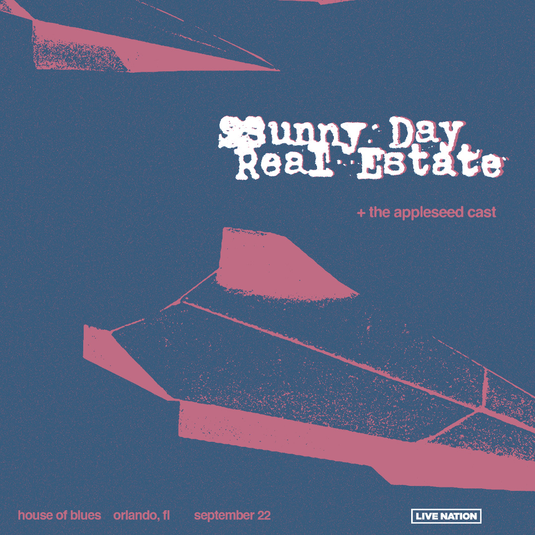 GIVEAWAY — Sunny Day Real Estate w/ The Appleseed Cast at HoB Orlando ...