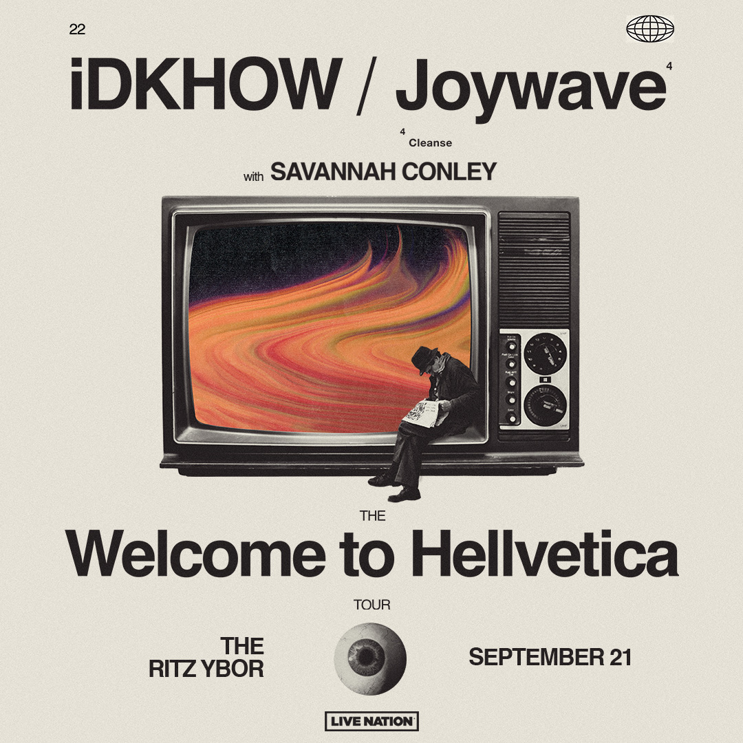 GIVEAWAY — iDKHOW + Joywave at The Ritz YBOR (Sep 21) ⋆ Shows I Go To ...