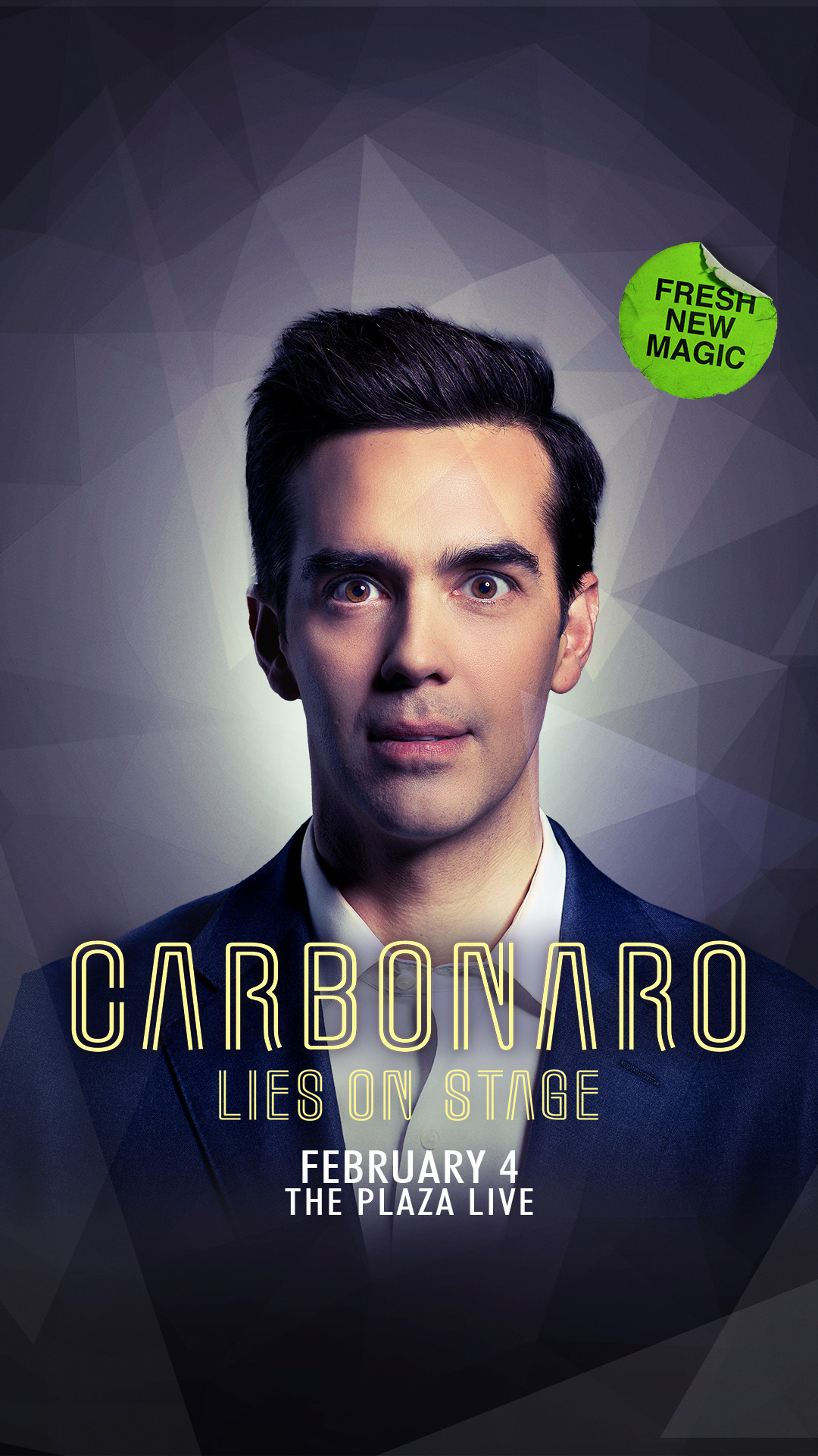 GIVEAWAY — Michael Carbonaro (Magician) at The Plaza Live (Feb 04) ⋆ ...