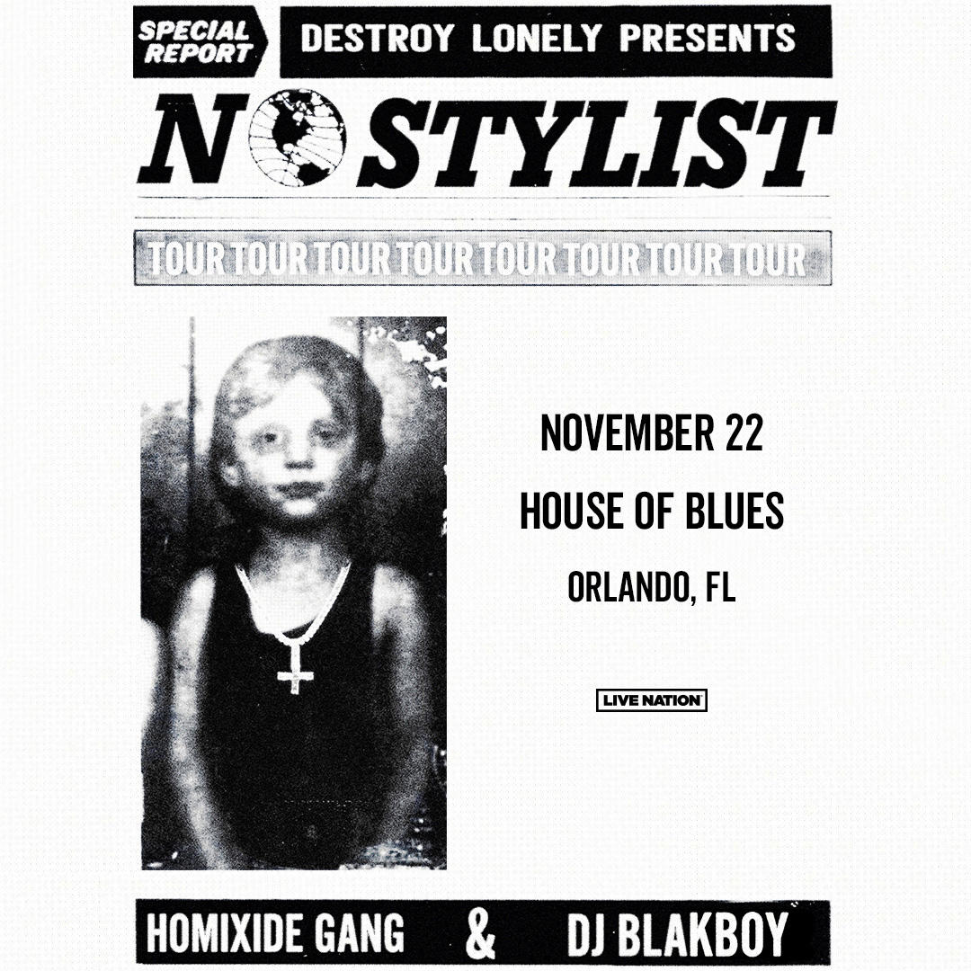 GIVEAWAY — Destroy Lonely (2 Shows!) — HoB Orlando (Nov 22) + Jannus ...