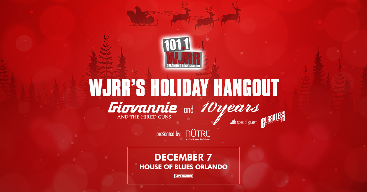 GIVEAWAY — Giovannie & The Hired Guns + 10 Years (WJRR Holiday Hangout ...