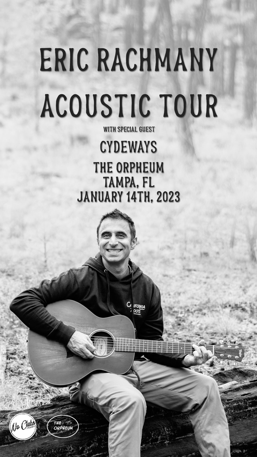 GIVEAWAY — Eric Rachmany (Rebelution) at Tampa Orpheum (Jan 14) ⋆ Shows ...