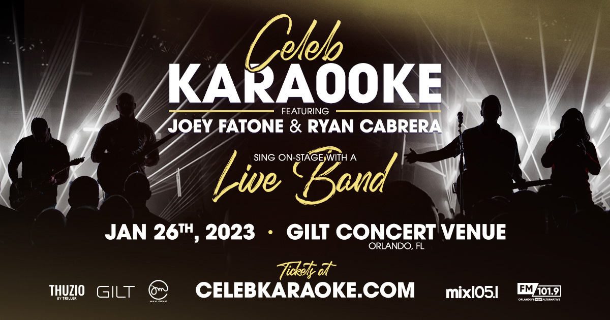 GIVEAWAY — Joey Fatone + Ryan Cabrera • Celebrity Karaoke at GILT (Jan ...