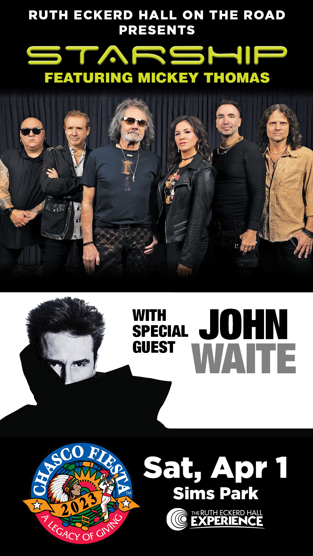 GIVEAWAY — Starship w/ Mickey Thomas at Sims Park in New Port Richey ...