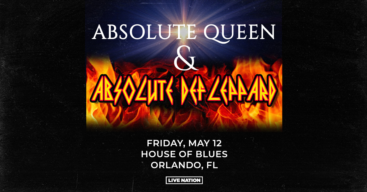 GIVEAWAY — Queen Tribute + Def Leppard Tribute at HOB Orlando (May 12 ...
