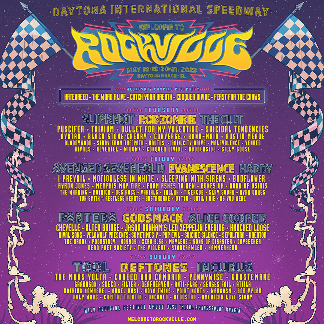 VIP GIVEAWAY — Welcome To Rockville 2023 (May 18-21) Set Times Inside ...