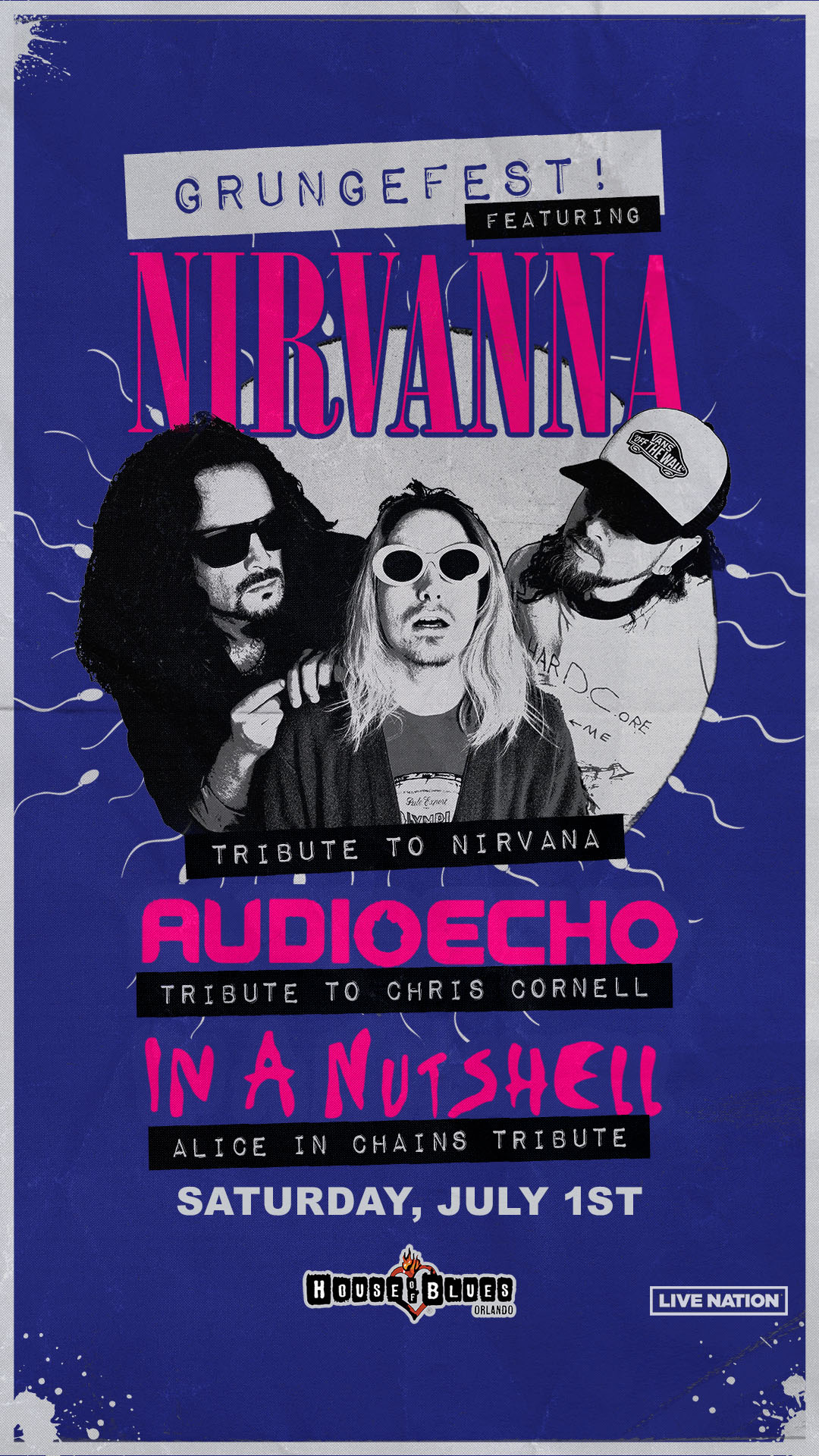 GIVEAWAY — Grungefest! Feat. Nirvanna (Nirvana Tribute), Audioecho ...