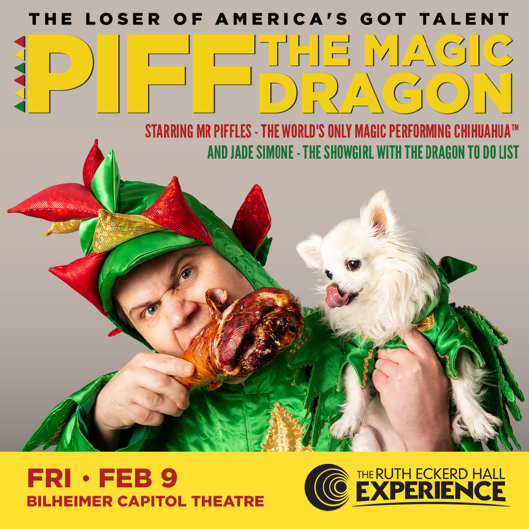 GIVEAWAY — Piff The Magic Dragon at Bilheimer Capitol Theatre (Feb 09) ⋆ Shows I Go To | 🎤 ...