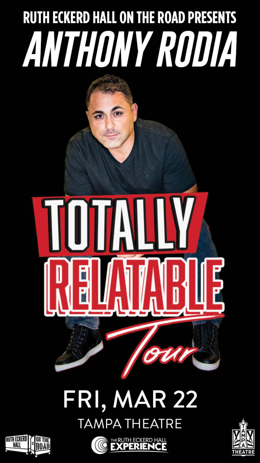 GIVEAWAY — Comedian Anthony Rodia at Tampa Theatre (March 22) ⋆ Shows I ...