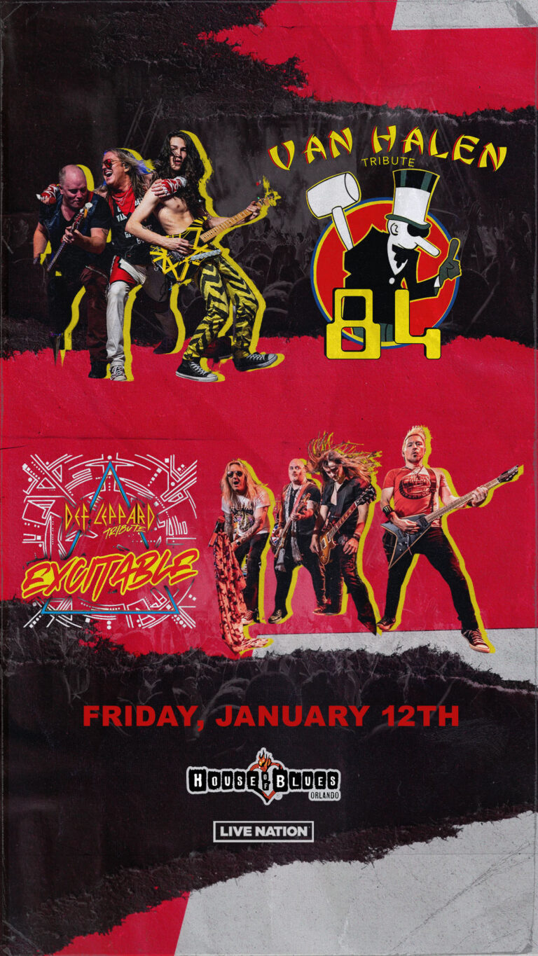 GIVEAWAY — 84 (the Van Halen Tribute) & Excitable (Def Leppard Tribute ...