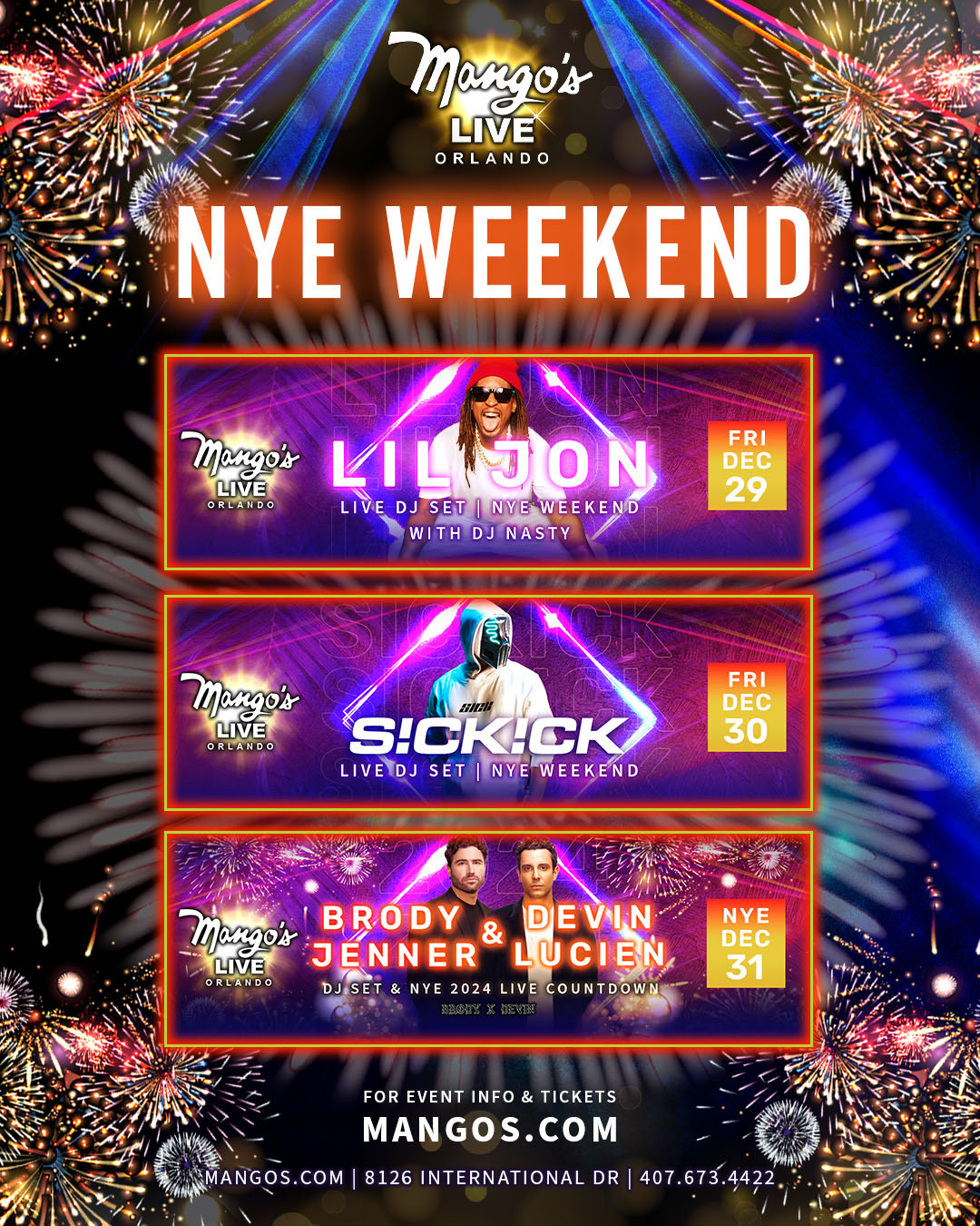 GIVEAWAY — NYE Party w/ Brody Jenner + Devin Lucien at Mango's LIVE ...