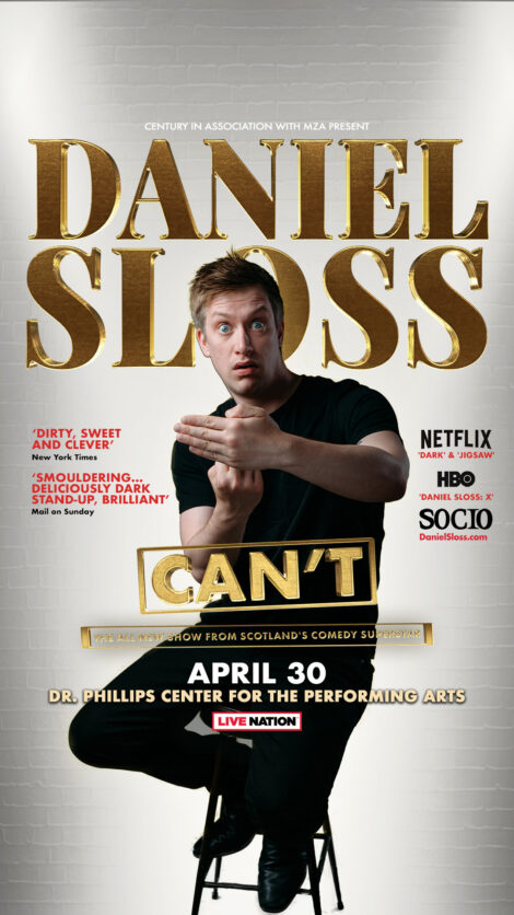 GIVEAWAY — Daniel Sloss (Scottish Comedian) at Dr. Phillips Center ...
