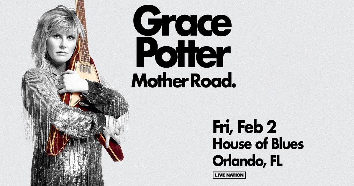 GIVEAWAY — Grace Potter at HOB Orlando (Feb 02, 2024) ⋆ Shows I Go To | 🎤 Florida Concerts ...