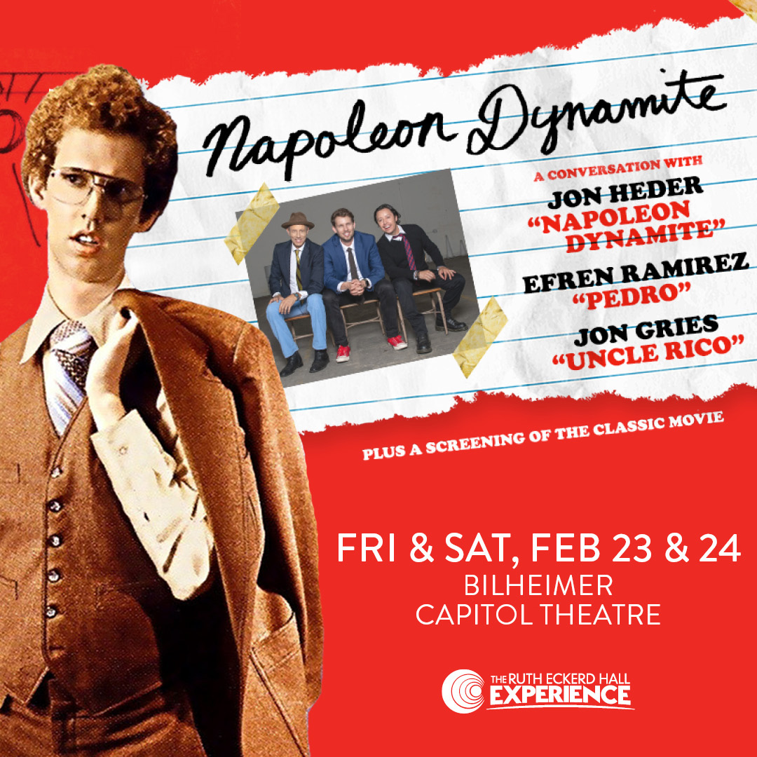 SOLD OUT GIVEAWAY — Napoleon Dynamite 20th Anniversary w/ Jon Heder ...