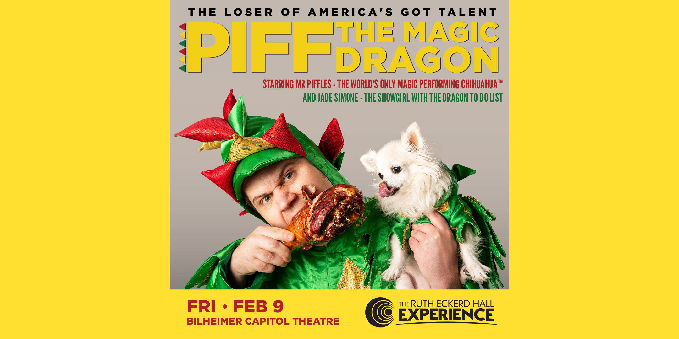 GIVEAWAY — Piff The Magic Dragon at Bilheimer Capitol Theatre (Feb 09) ⋆ Shows I Go To | 🎤 ...