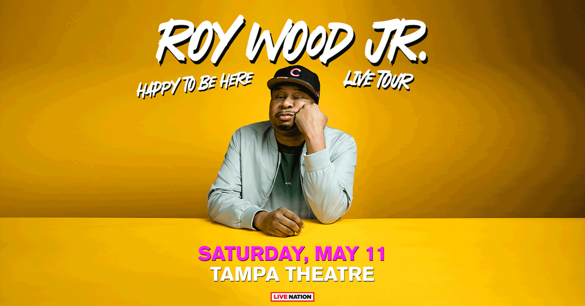 GIVEAWAY — Roy Wood Jr. at Tampa Theatre (May 11) ⋆ Shows I Go To | 🎤 ...
