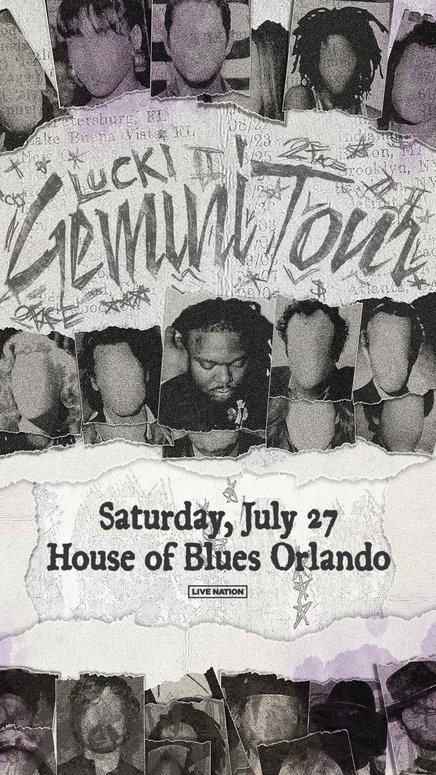 GIVEAWAY — Lucki at House of Blues Orlando (July 27) ⋆ Shows I Go To ...