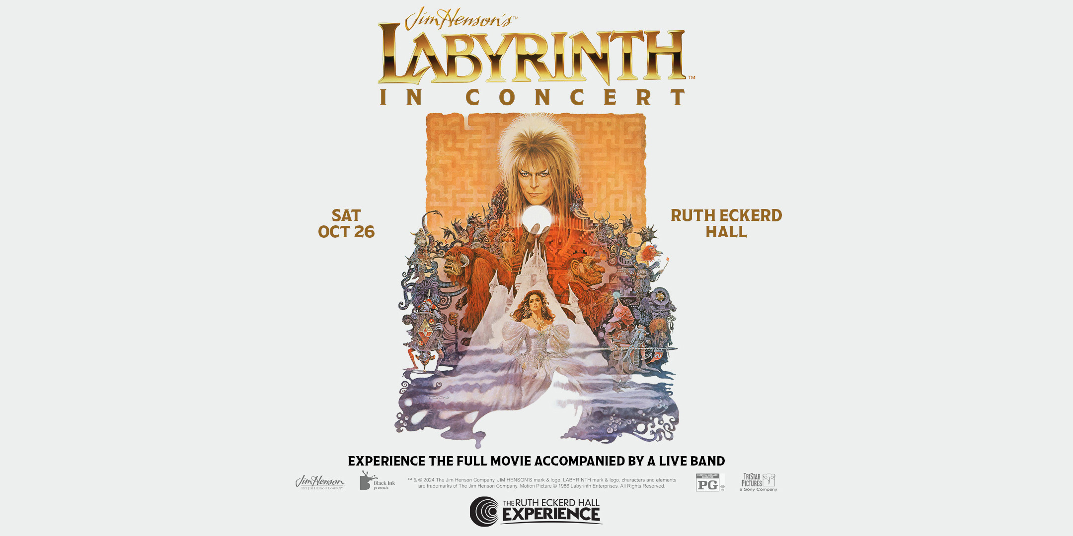 GIVEAWAY — Labyrinth in Concert at Ruth Eckerd Hall in Clearwater (Oct ...