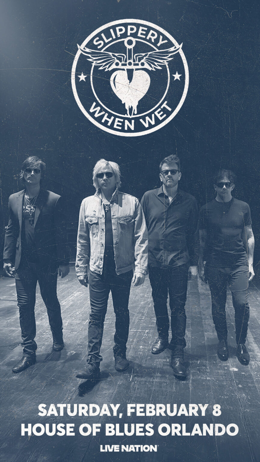 GIVEAWAY — Slippery When Wet at House of Blues (Feb 08) ⋆ Shows I Go To ...
