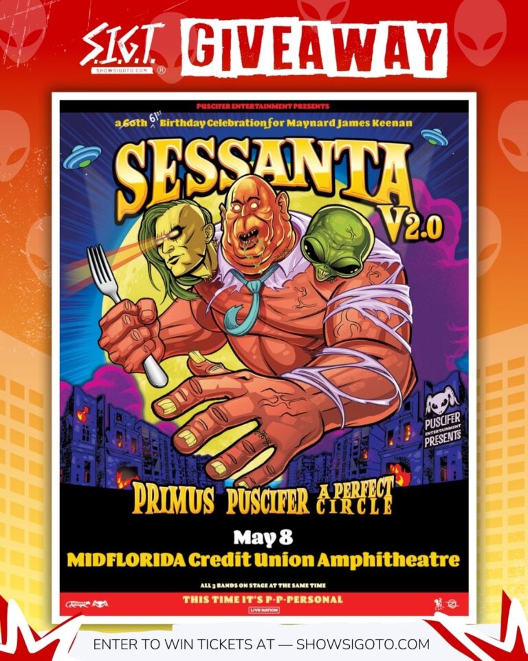 GIVEAWAY — Sessanta Tour: Primus + Puscifer & A Perfect Circle at MIDFL ...
