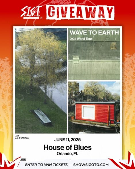 SOLD OUT GIVEAWAY — Wave To Earth at House Of Blues Orlando (June 11) ⋆ ...