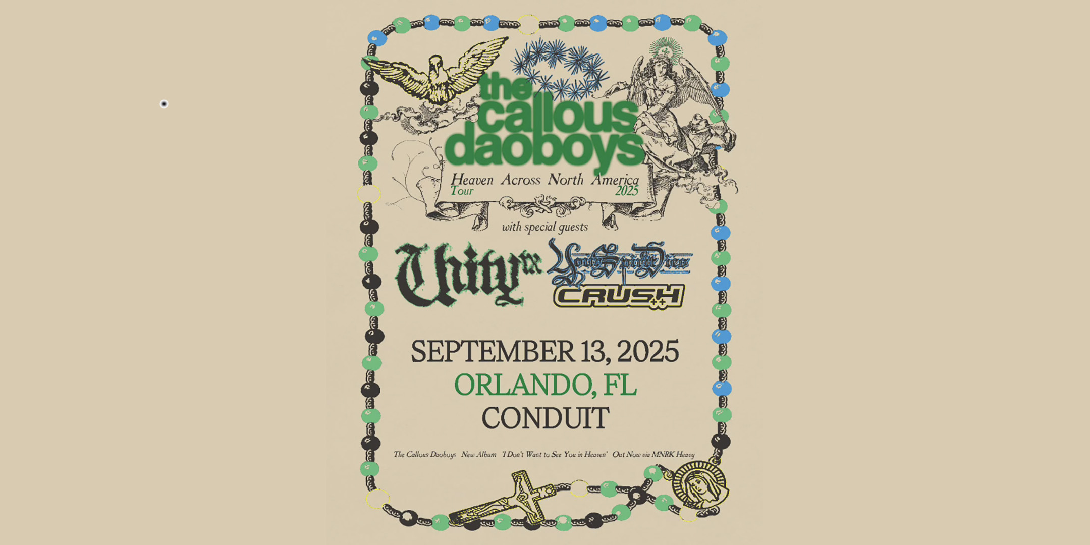 GIVEAWAY — The Callous Daoboys at Conduit Orlando (Sep 13) ⋆ Shows I Go ...