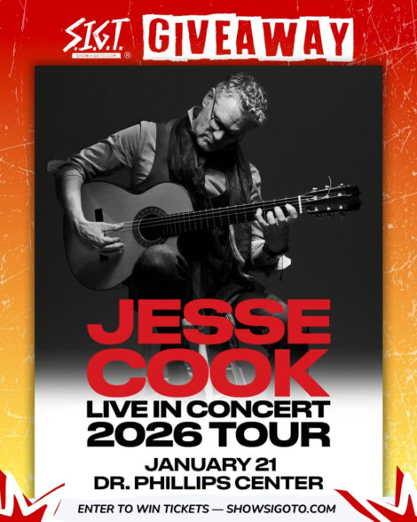 GIVEAWAY — Jesse Cook at Dr Phillips Center in Orlando (Jan 21) ⋆ Shows ...