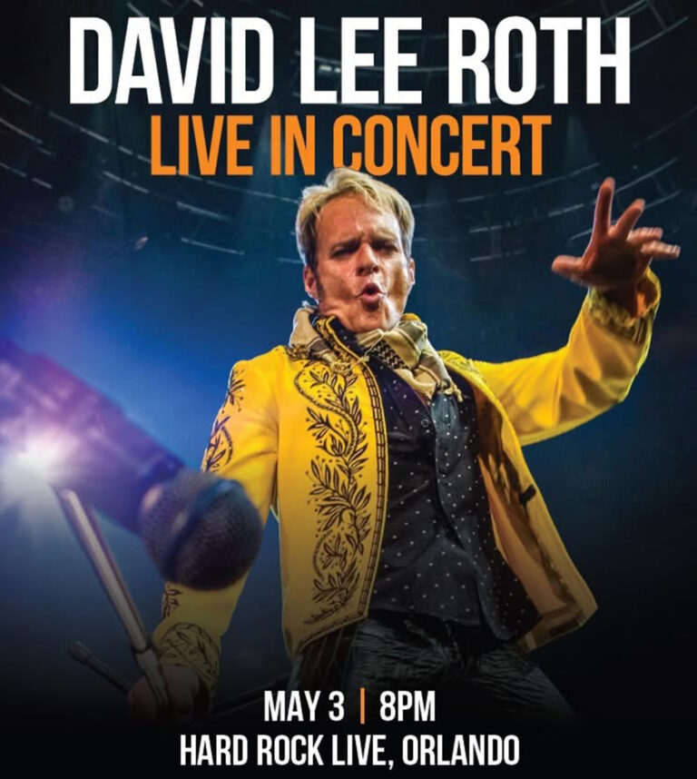 David Lee Roth Orlando 2026 IG ⋆ Shows I Go To | 🎤 Florida Concerts ...