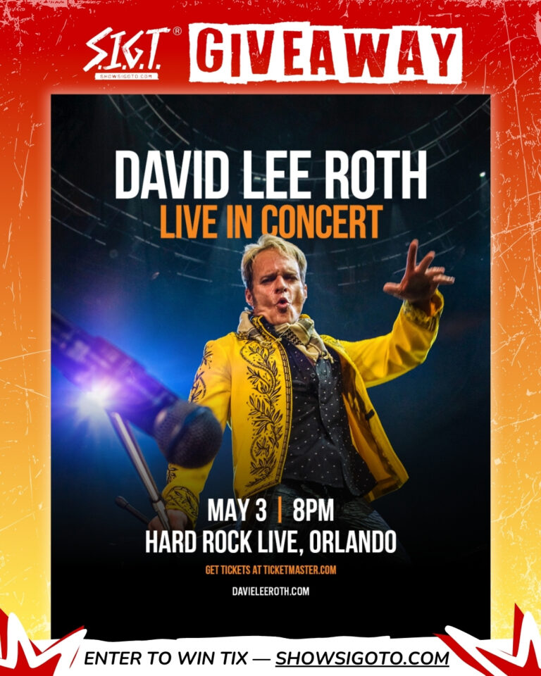 GIVEAWAY — David Lee Roth at Hard Rock Live Orlando (May 1) ⋆ Shows I ...